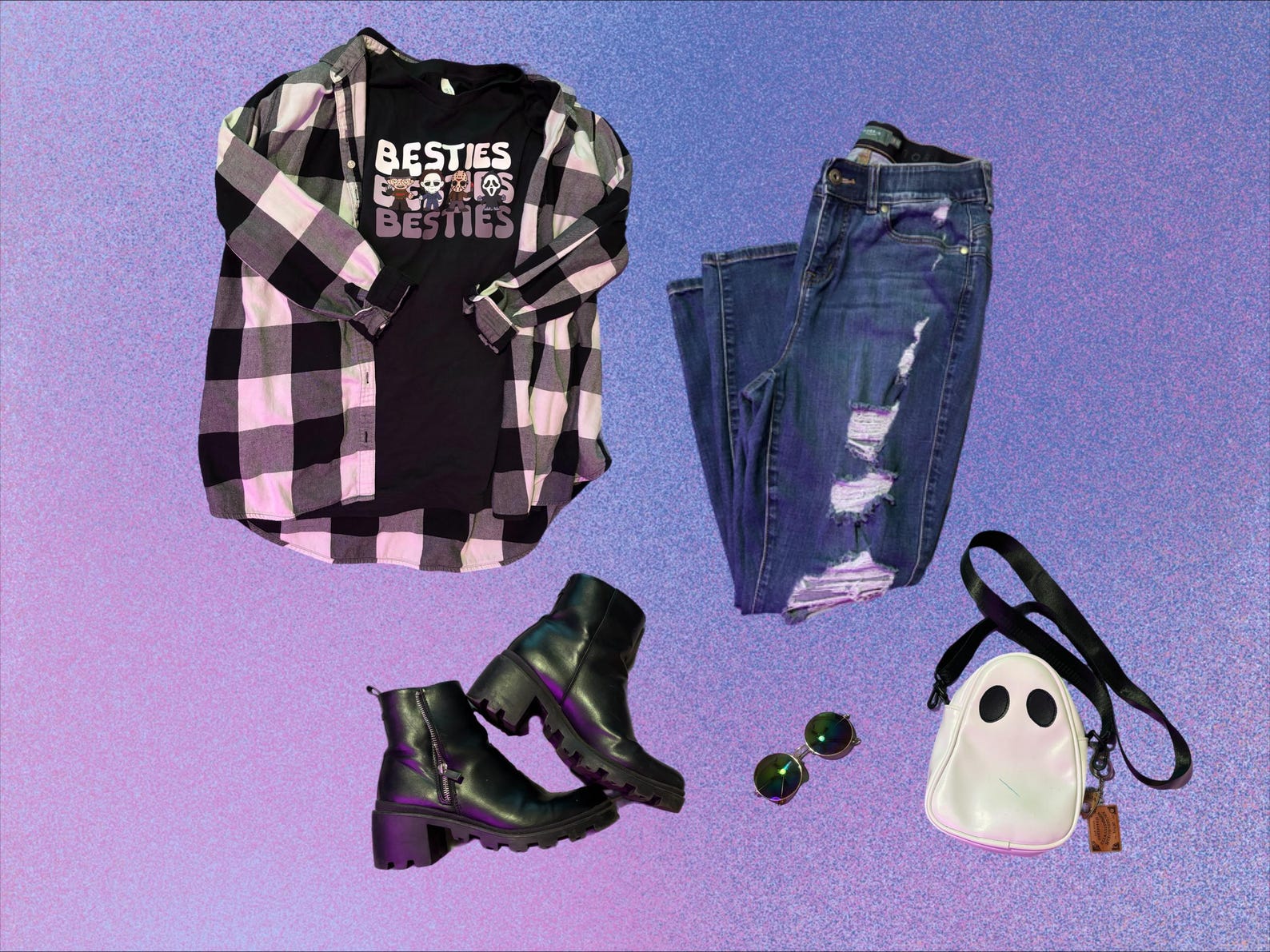 HORROR ICON BESTIES Freddy, Michael, Jason & Ghostface Chibi Bestie ...