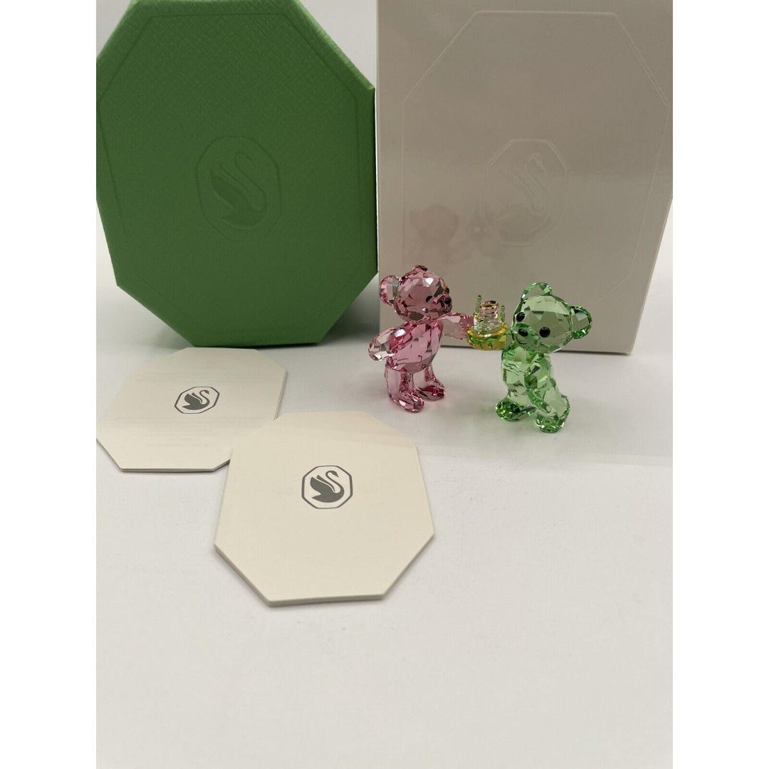 NEW Swarovski Crystal 30th Anniversary Kris Bear Birthday Bears ...