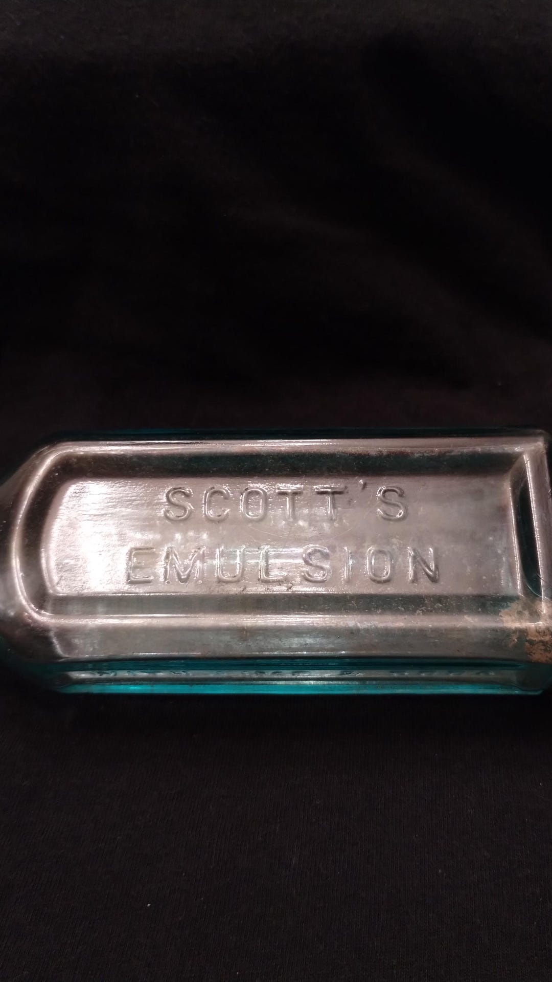 VERY RARE Scott's Emulsion Bottle. Mint Condition - Etsy