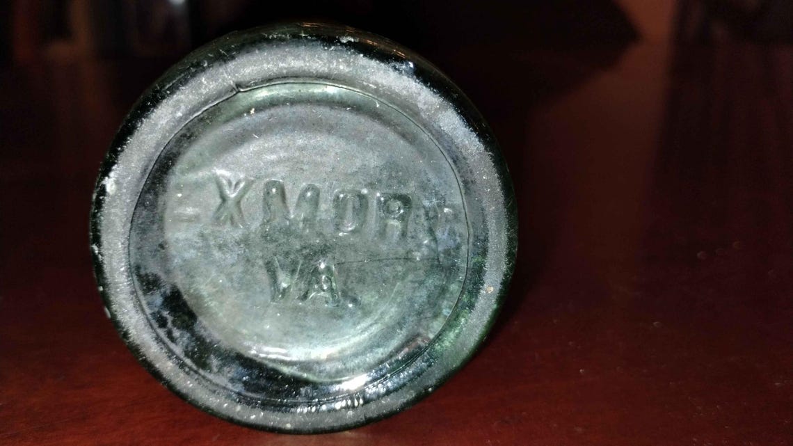VERY RARE Coca-cola Bottle. Exmore Virginia Factory. 1915. Mint ...