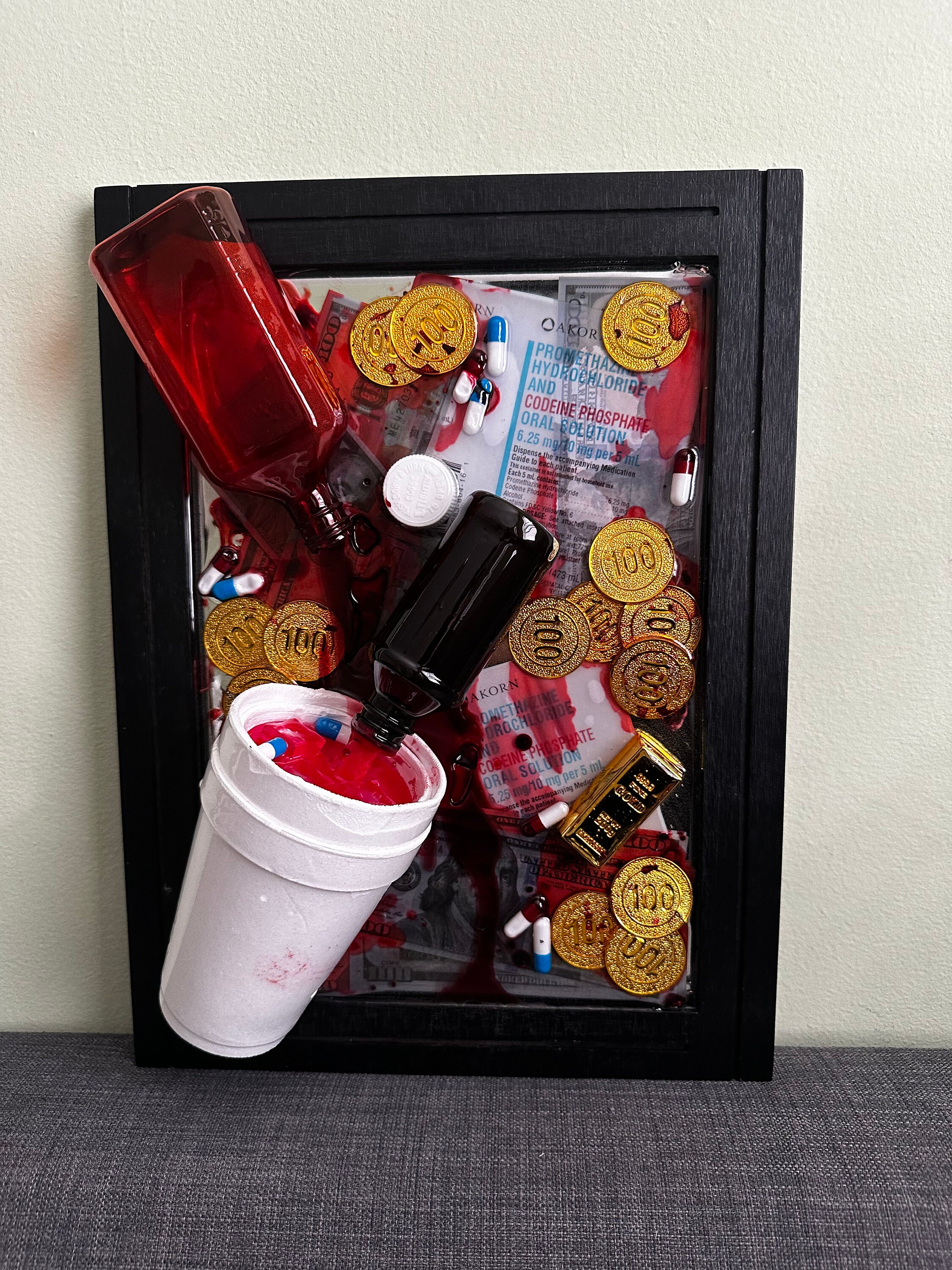 Lean Sipper Wall Art 16x12 - Etsy