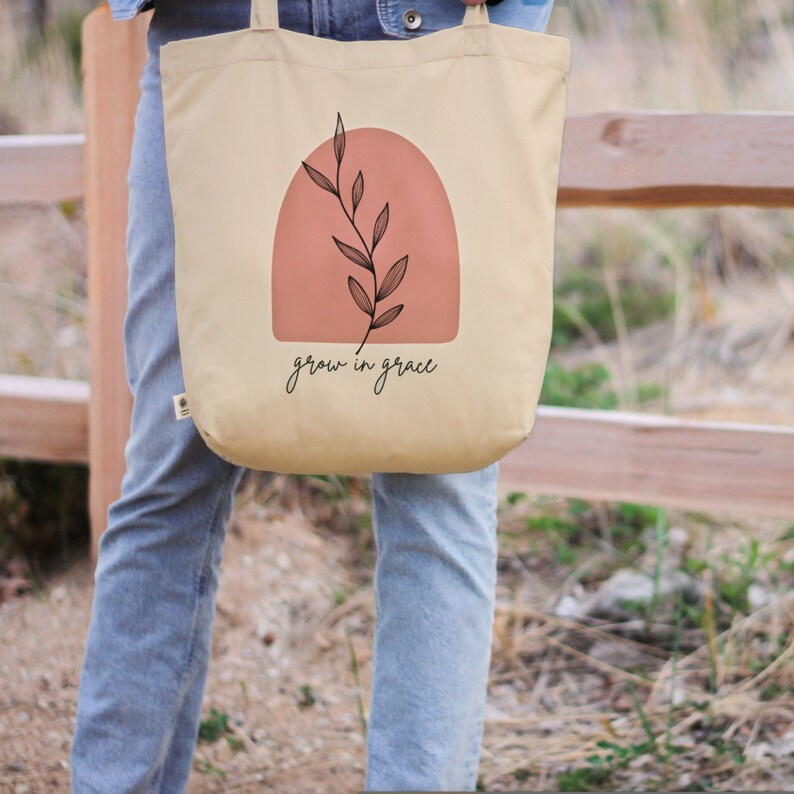 Christian Tote Bag Trendy Canvas Tote Faith Bag Religious Gift Bible ...