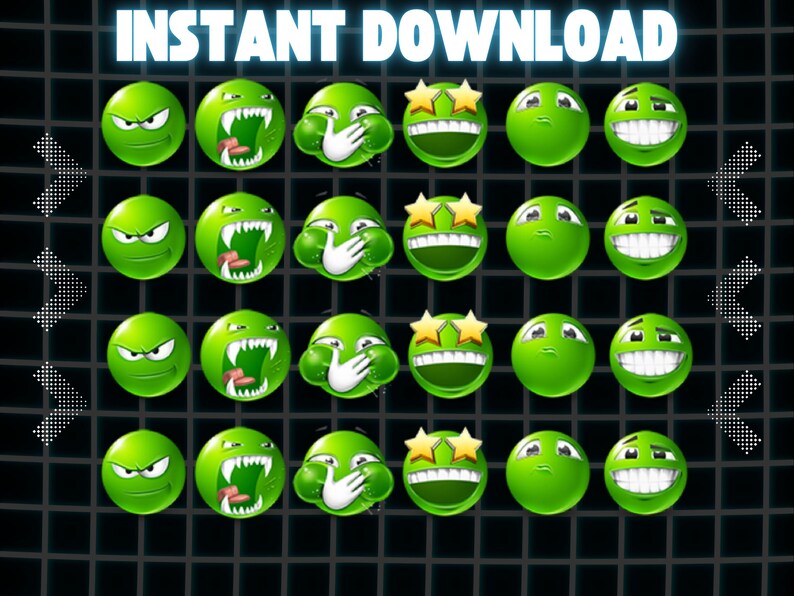 Massive 250 Joobi Emote Pack PNG & GIF Formats for Discord, Twitch and ...