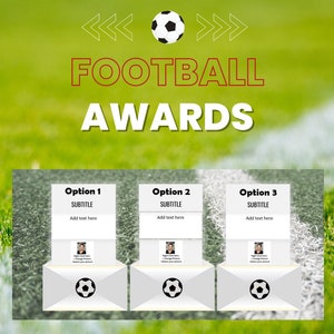 End of Season Awards Ceremony - Best Player Awards - Football Team ...