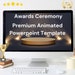 Premium Award Ceremony Animated Powerpoint Template - Virtual Awards ...