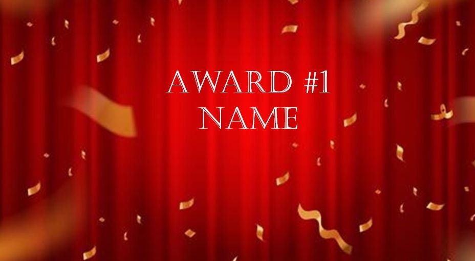 Premium Award Ceremony Animated Powerpoint Template - Virtual Awards ...