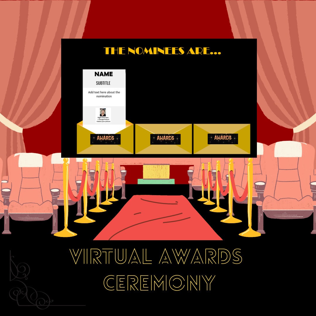 Premium Animated Powerpoint Award Ceremony - Virtual Awards Ceremony ...