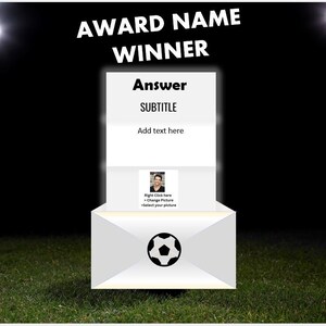 End of Season Awards Ceremony - Best Player Awards - Football Team ...