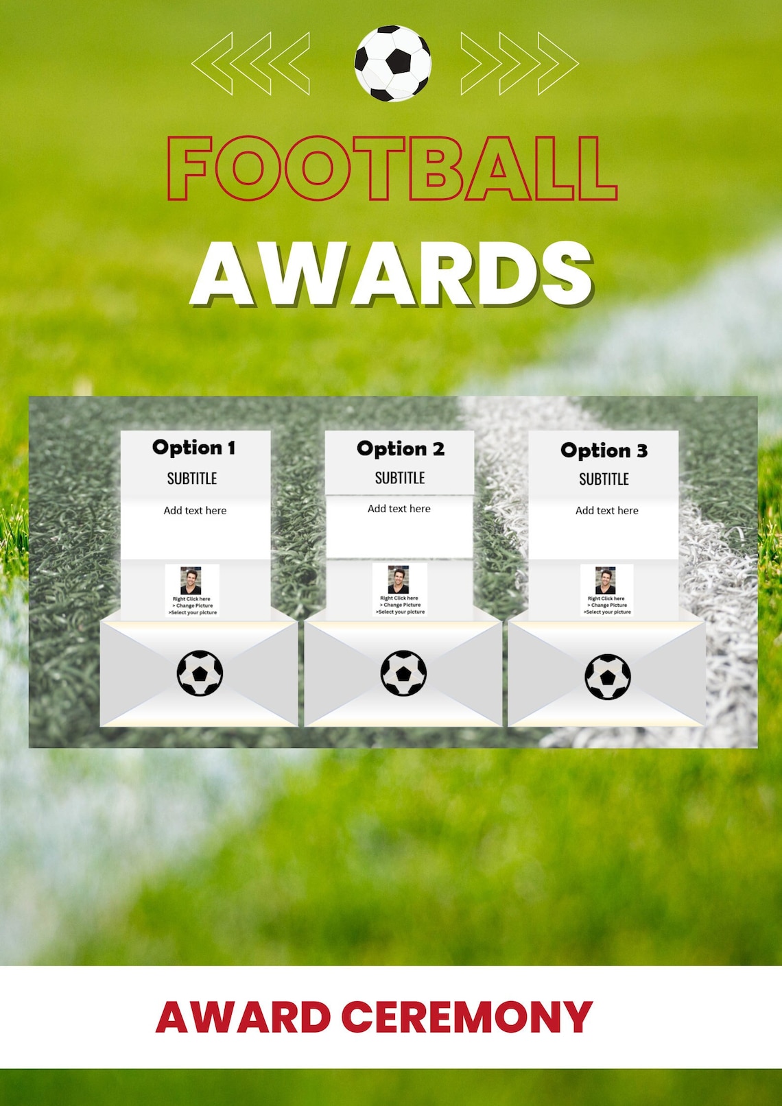 End of Season Awards Ceremony - Best Player Awards - Football Team ...