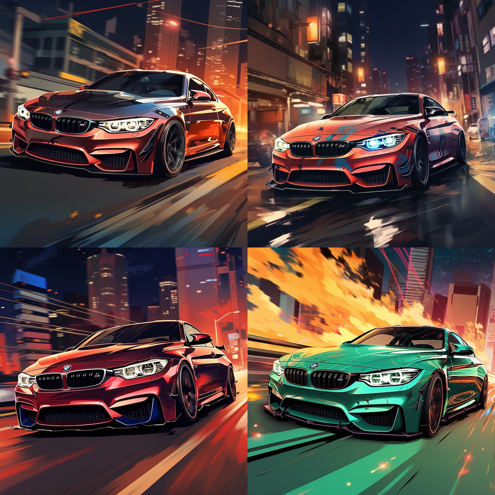 Custom Anime Style Art Work for Cars - Etsy