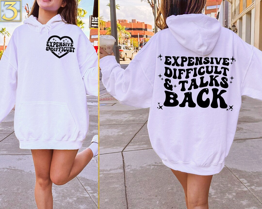 Expensive Difficult and Talks Back Svg, Expensive and Difficult Png ...