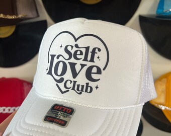 Self Love Club Trucker Hat - Etsy