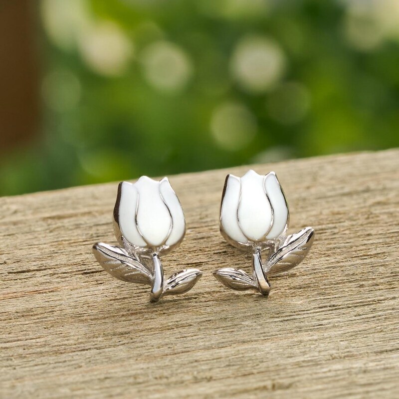 Silver Tulip - Etsy