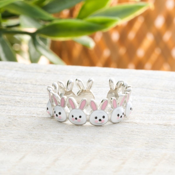 Bunny Ring - Etsy