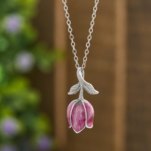 Water Flower Necklace - Etsy