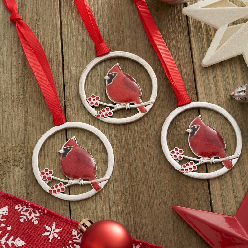 Enamel Tree Ornaments - Etsy