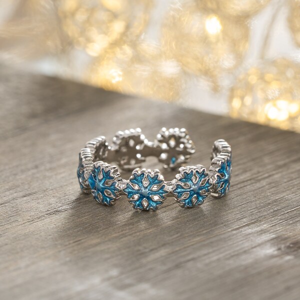 Snowflake Ring - Etsy