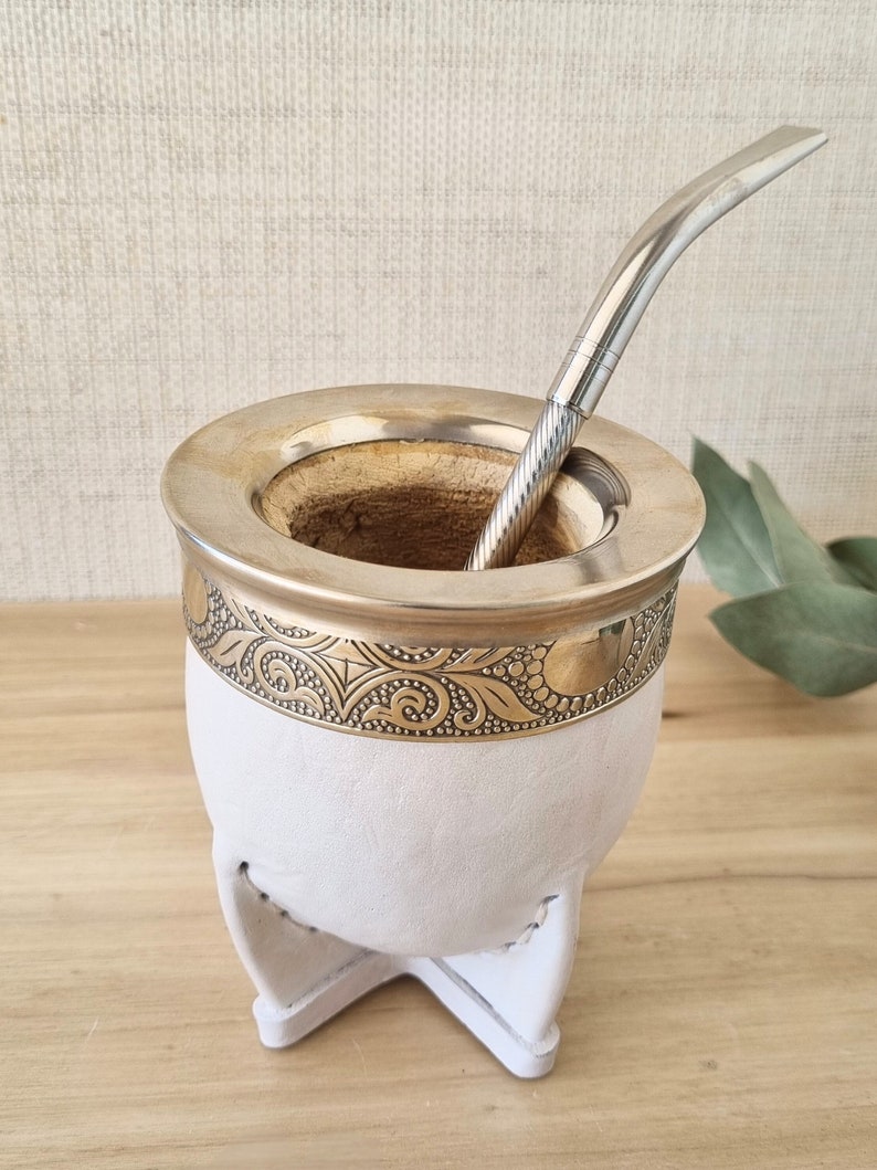 Leather Mate Cup , Argentinian Mate , Imperial Mate, Calebasse Mate ...