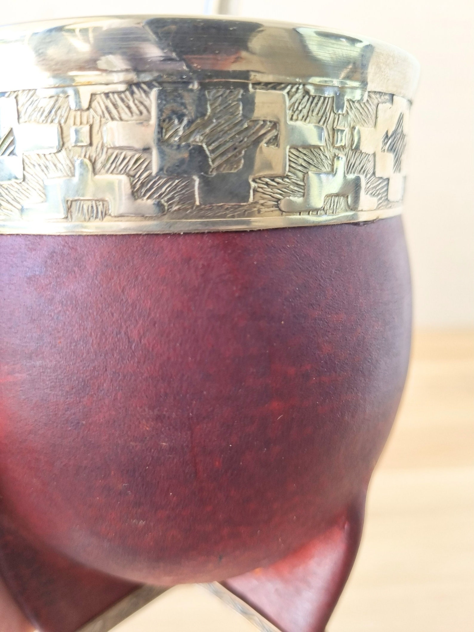 Leather Mate Cup , Argentinian Mate , Imperial Mate, Calebasse Mate ...