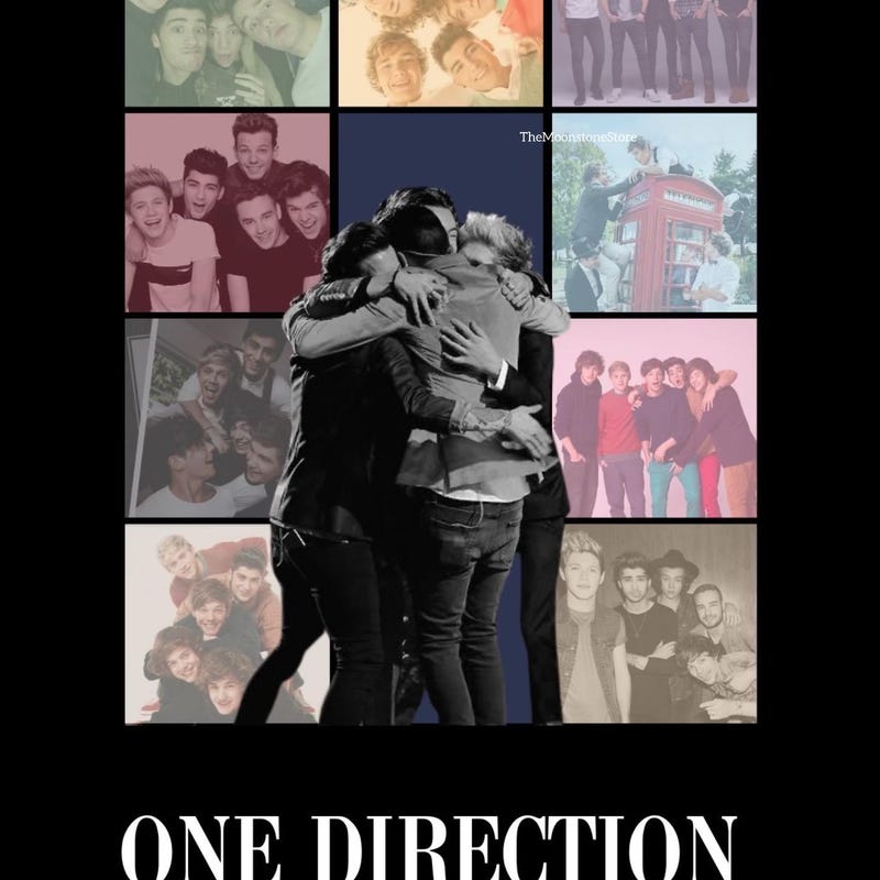 One direction poster - Etsy México