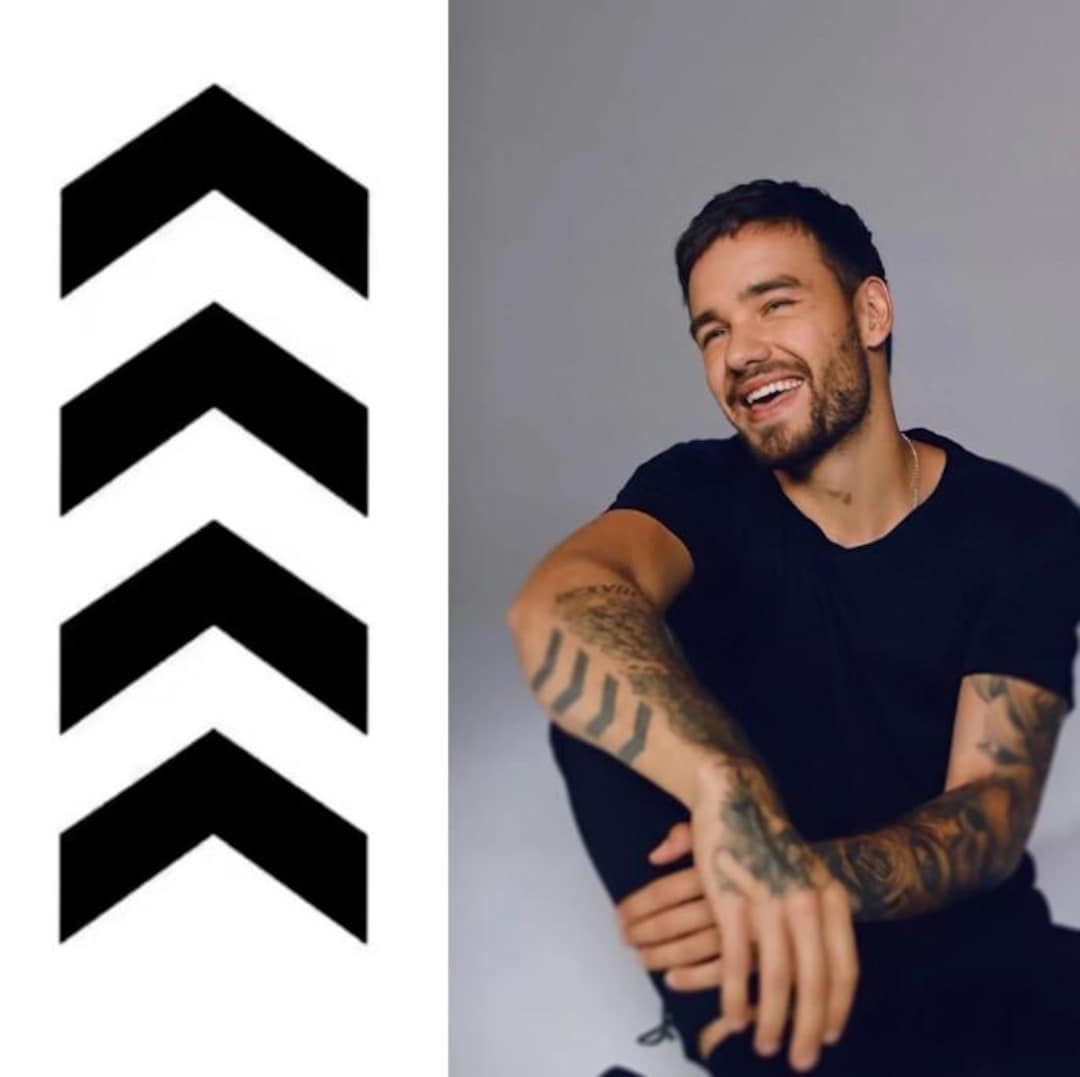 Liam Payne - Arrow Tattoo - Etsy