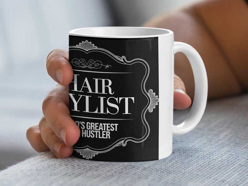 Hair Stylist Mug Wrap: Licensed to Carry Design (digital Download ...