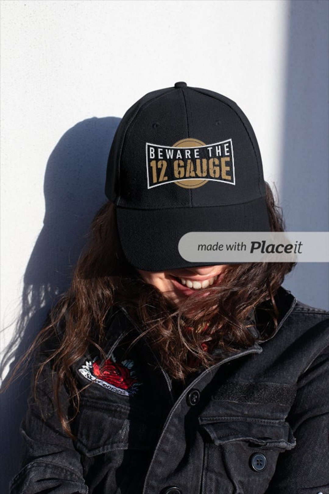 12 Gauge Trucker Embroidered Hat Cap Trendy for Him Cool - Etsy