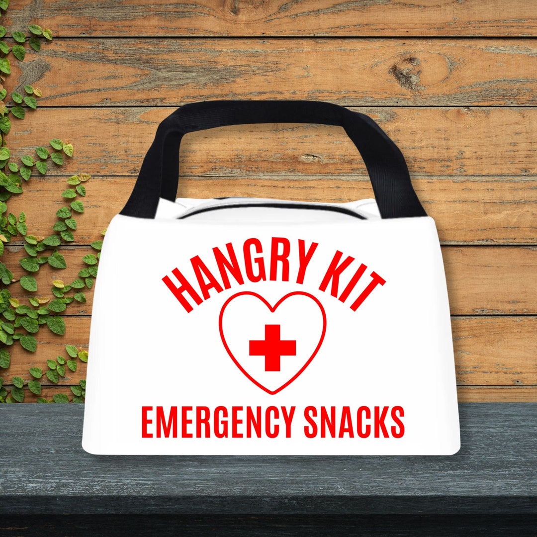 Hangry Kit Emergency Snacks Insulated Lunch Bag - Etsy