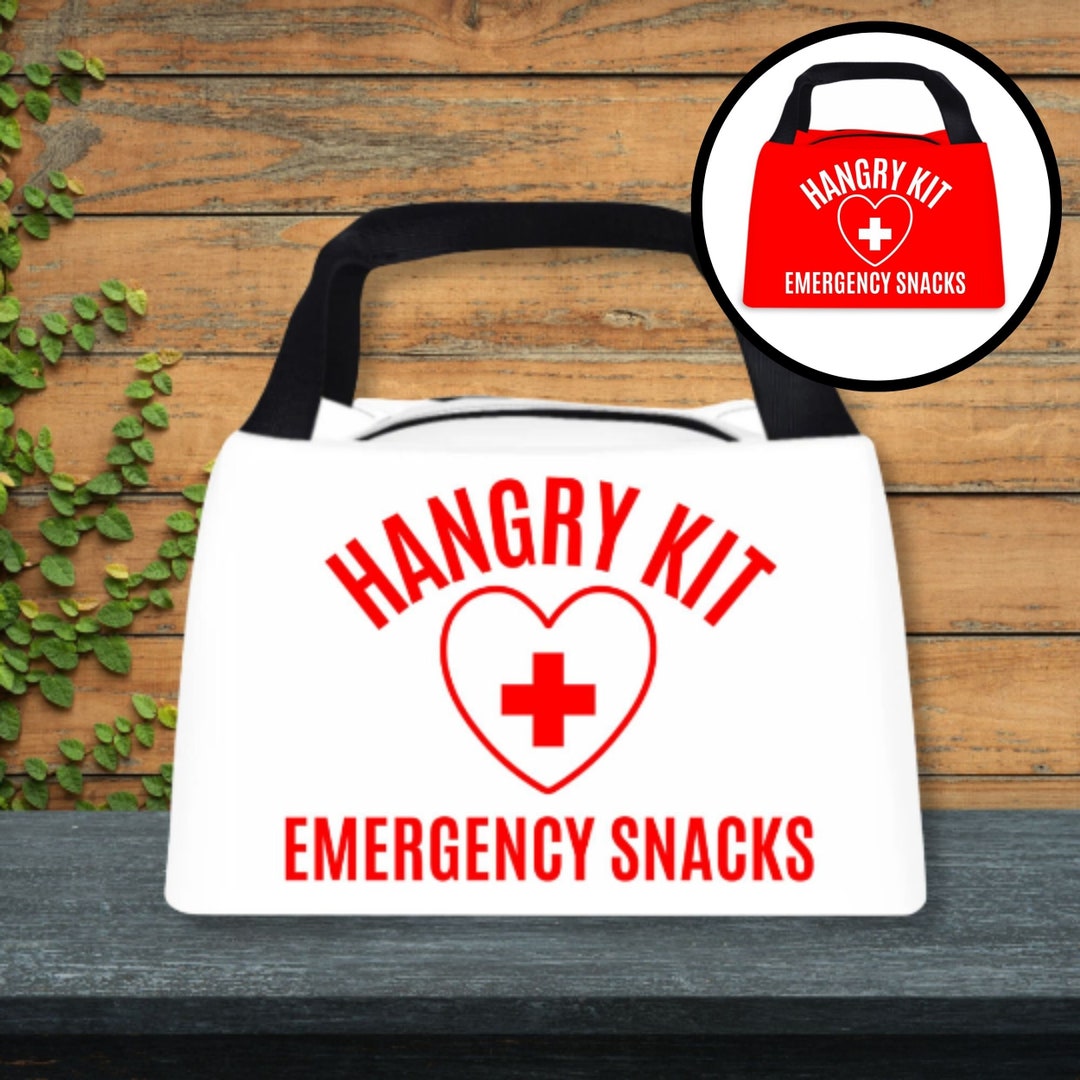 Hangry Kit Emergency Snacks Insulated Lunch Bag - Etsy