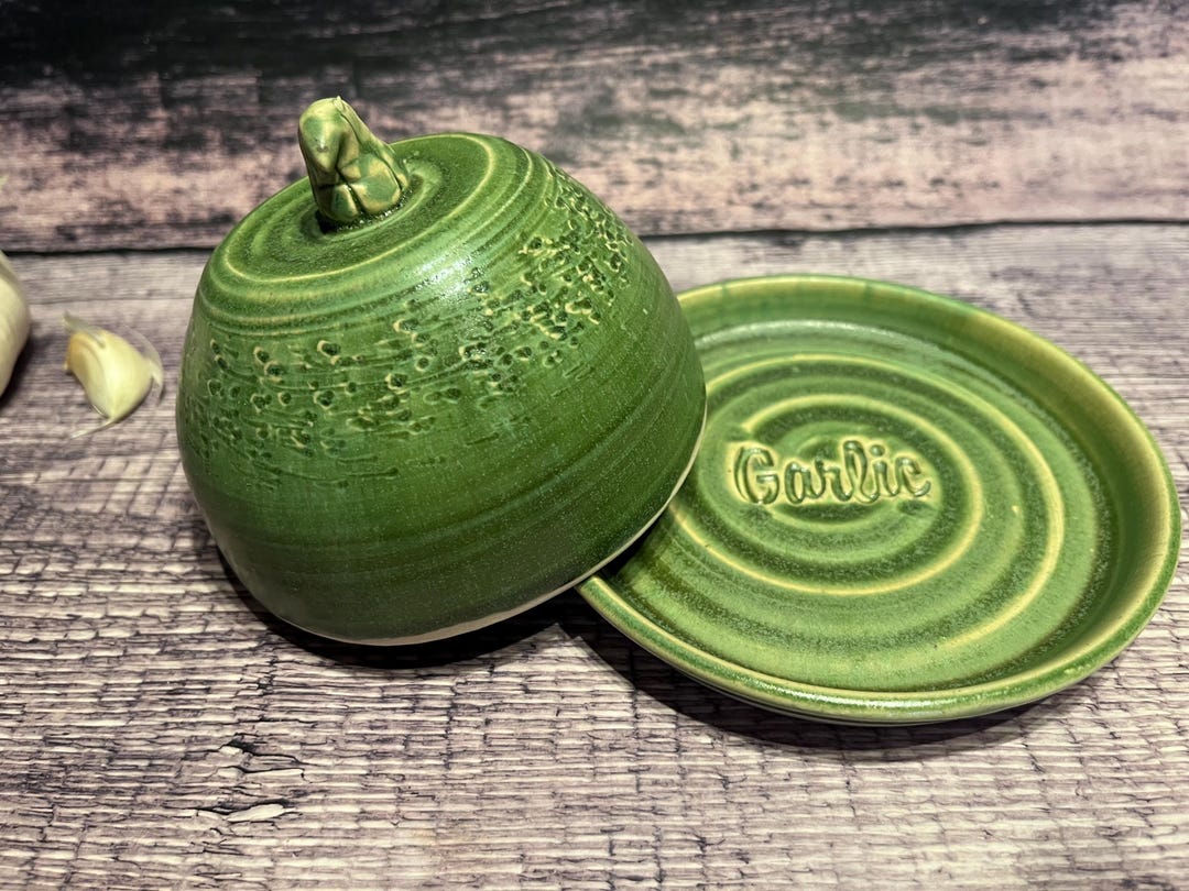 Garlic Roaster / Handmade / Stoneware / Ceramic / Dishsafe - Etsy