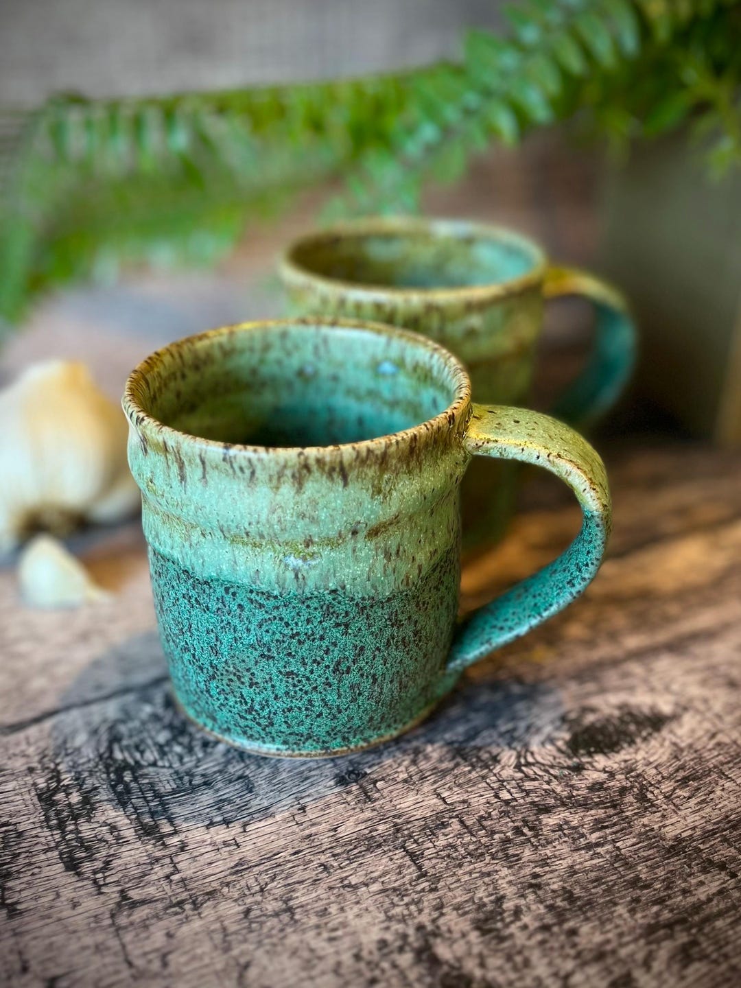 12 Oz Large Coffee Mug / Handmade Stoneware Mug / Microwave Safe ...