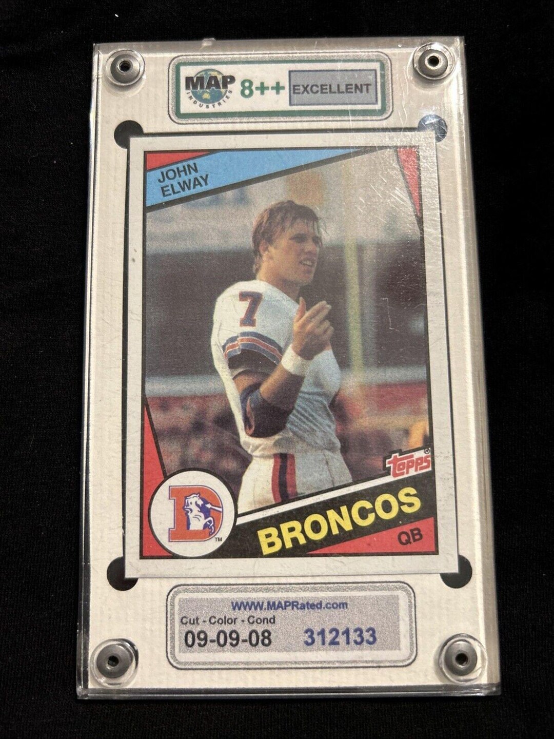 John Elway 1984 Topps 63 Rookie RC Hall of Fame HOF PSA 8 Excellent - Etsy