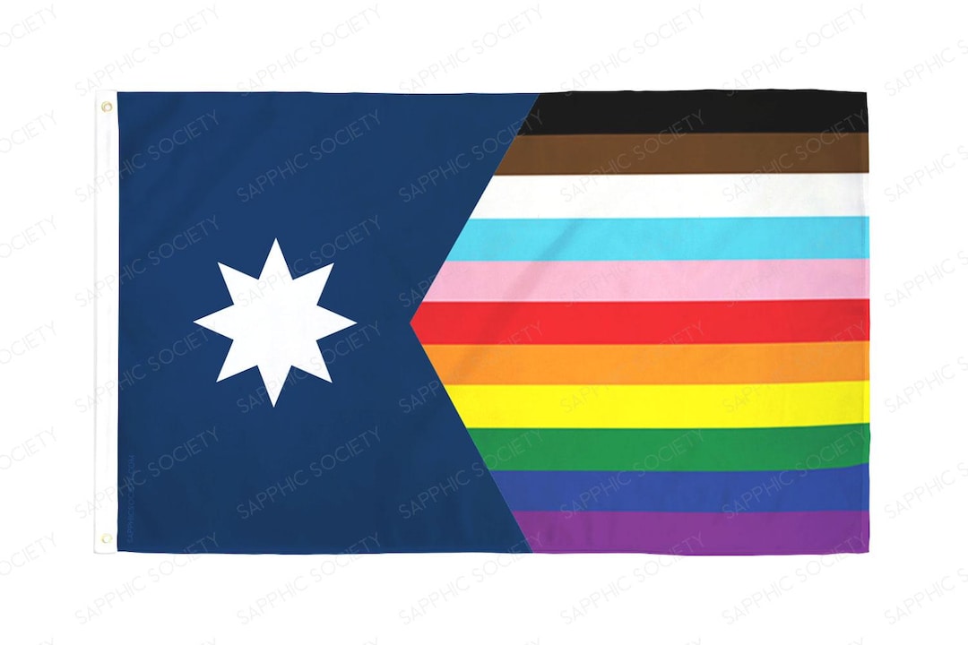 Minnesota LGBTQ Pride Flag 3'x5' Indoor Outdoor Waterproof Polyester ...