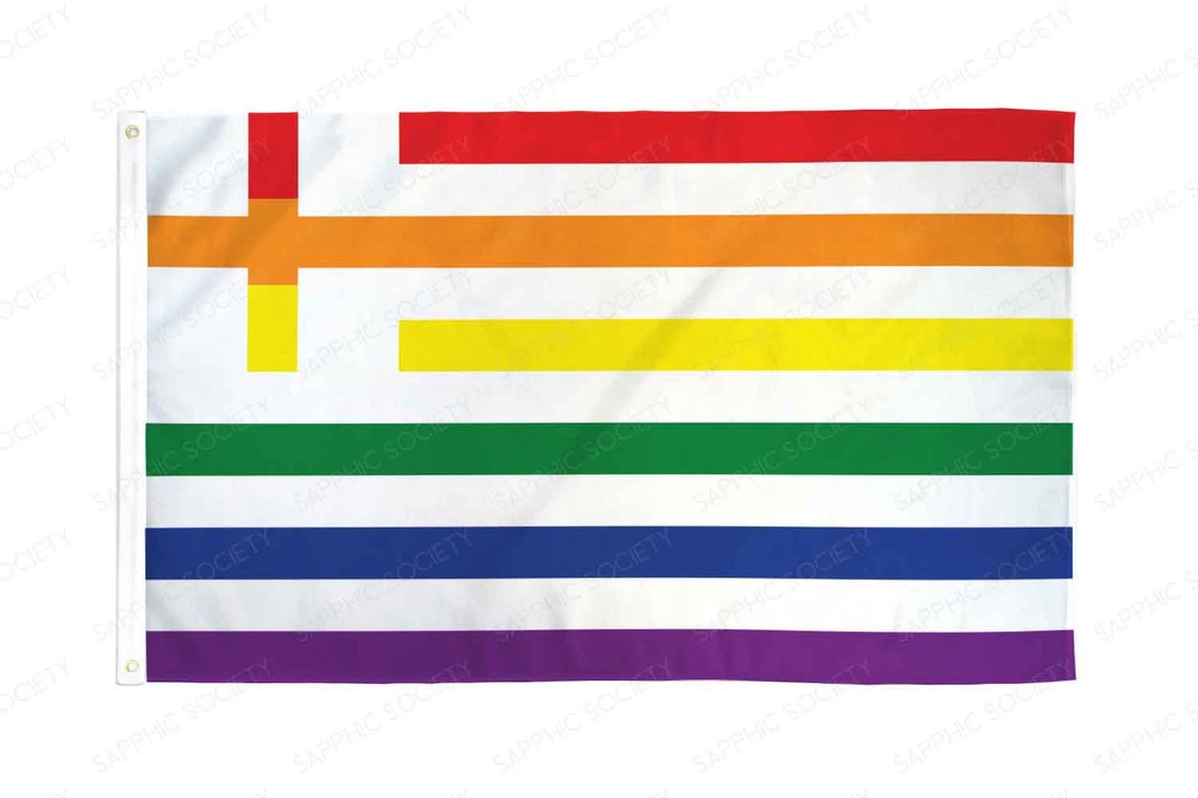 Greece Gay Pride Flag 3'x5' LGBTQ Indoor Outdoor Waterproof Poly Flag ...