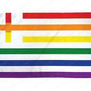 Greece Gay Pride Flag 3'x5' LGBTQ Indoor Outdoor Waterproof Poly Flag ...