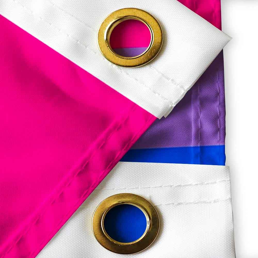 Israel Gay Pride Flag 3x5 Lgbtq Indoor Outdoor Waterproof Poly Flag