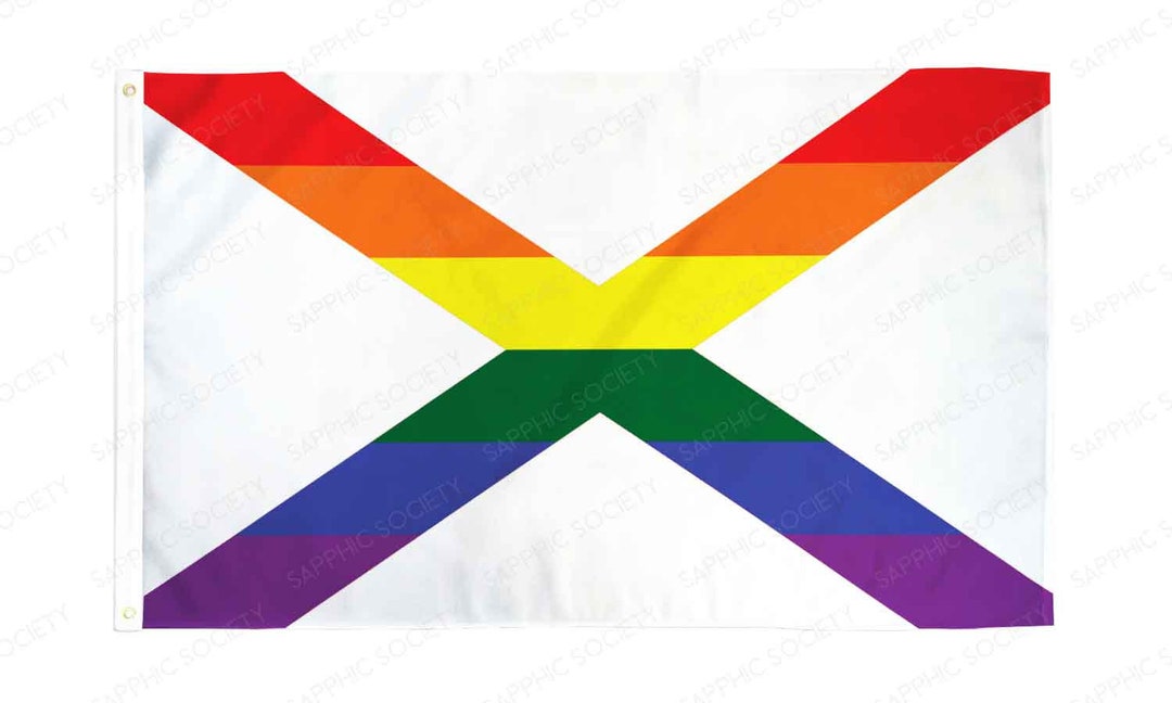 Alabama Gay Pride Flag 3'x5' LGBTQ Indoor Outdoor Waterproof Poly Us ...