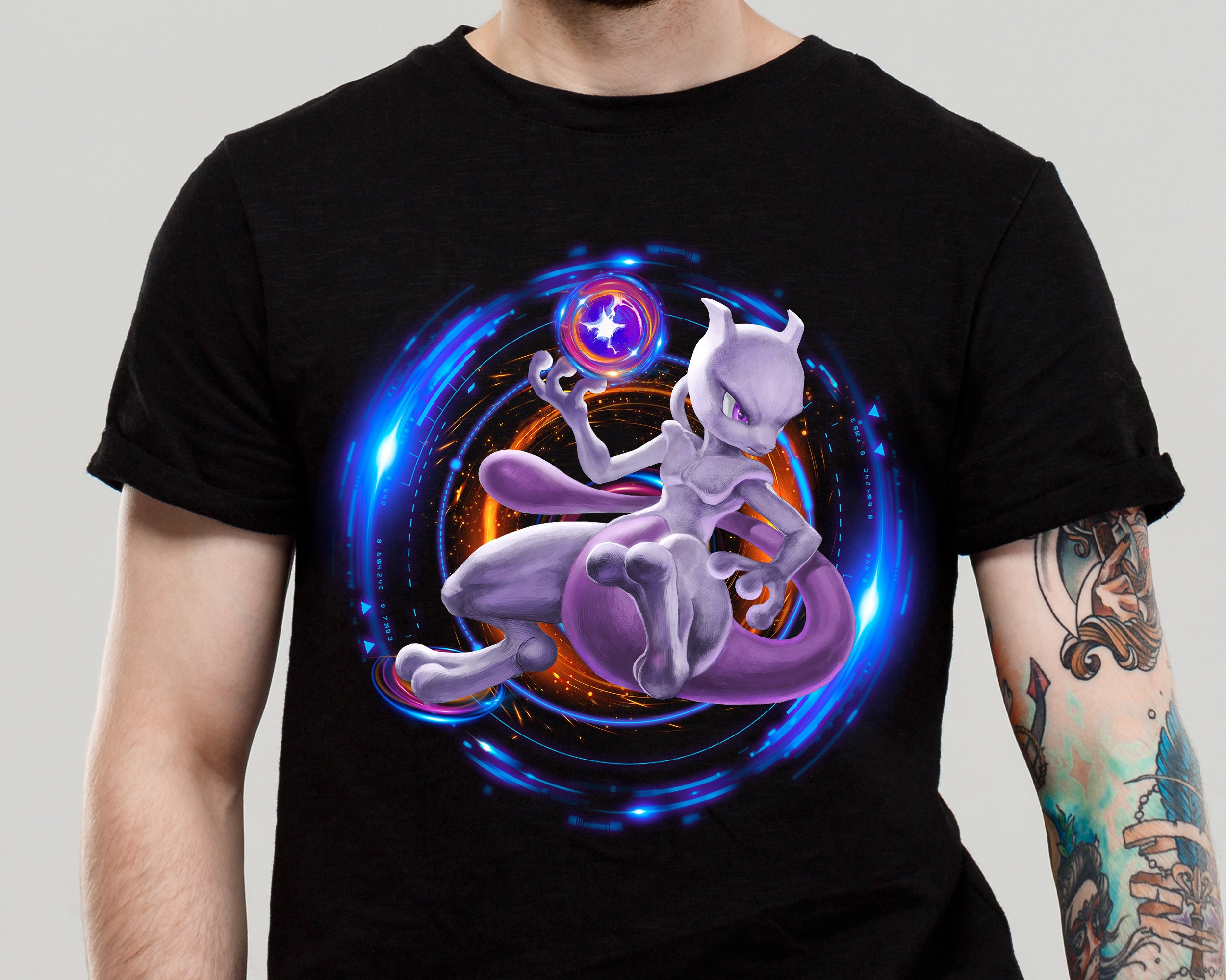 Pokemon Mewtwo PNG Mewtwo Clipart Transparent Images - Etsy