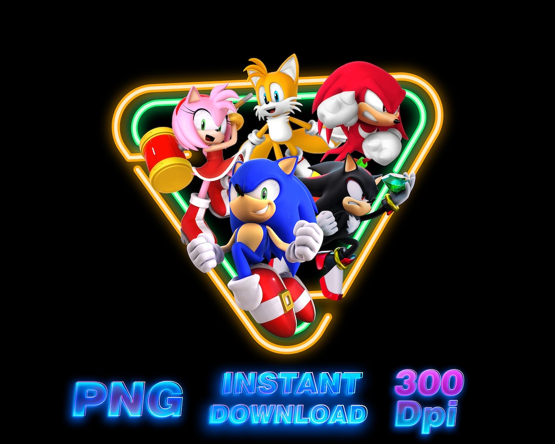 Sonic the Hedgehog PNG Sonic PNG Transparent Image - Etsy Canada