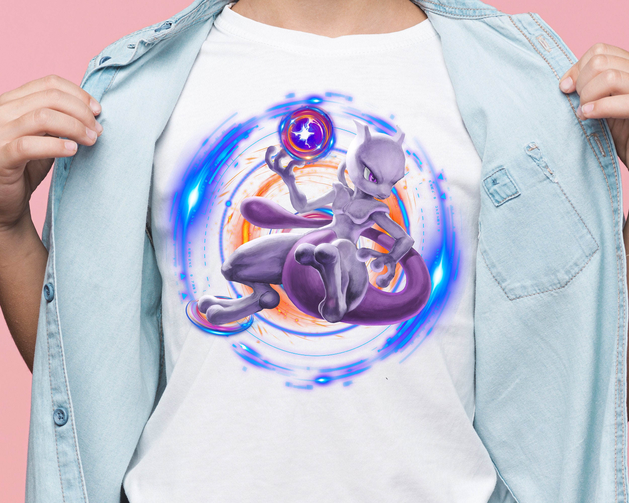 Pokemon Mewtwo PNG Mewtwo Clipart Transparent Images - Etsy