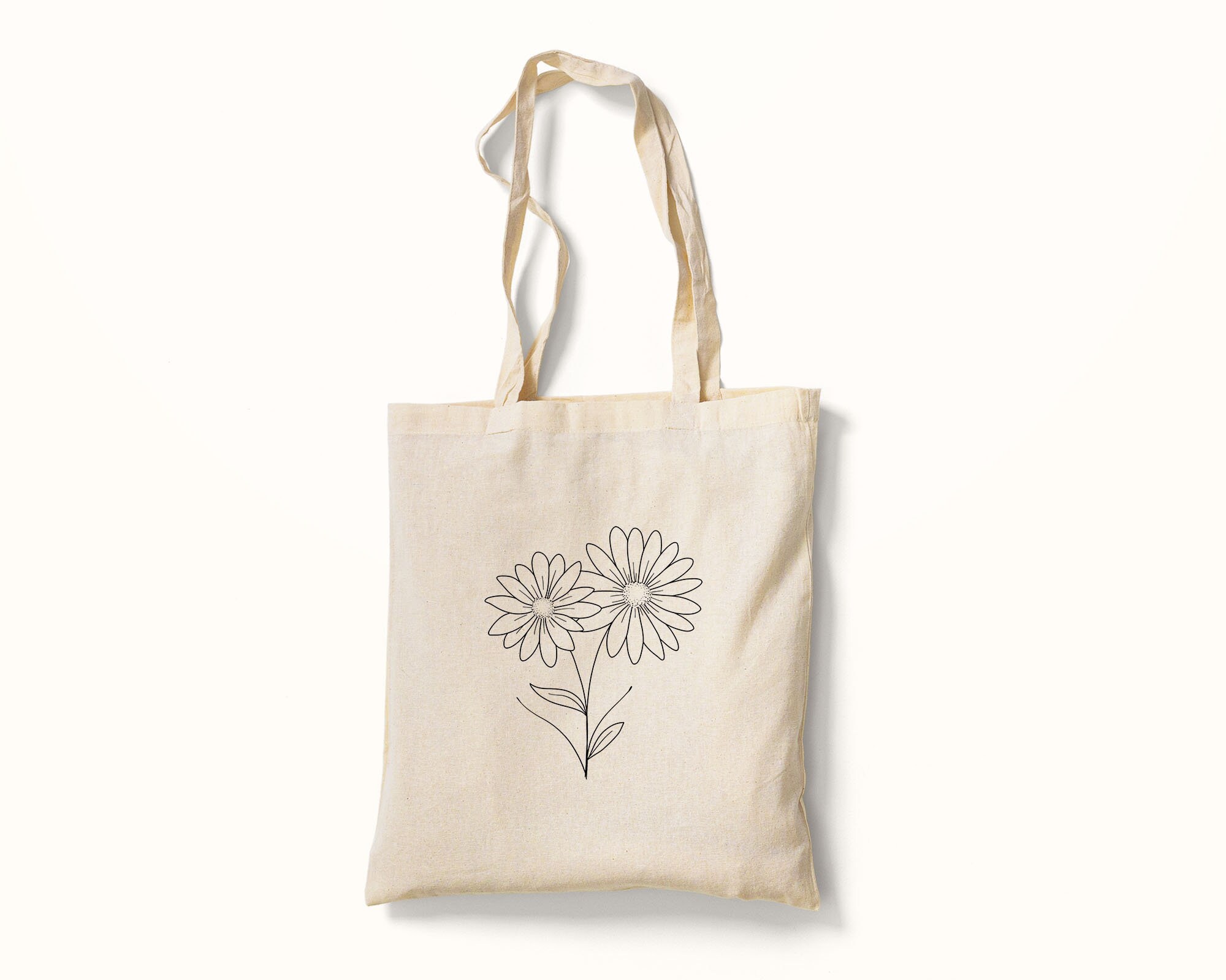 Daisy SVG Botanical SVG Floral Hand Drawn Flower Wildflower - Etsy UK