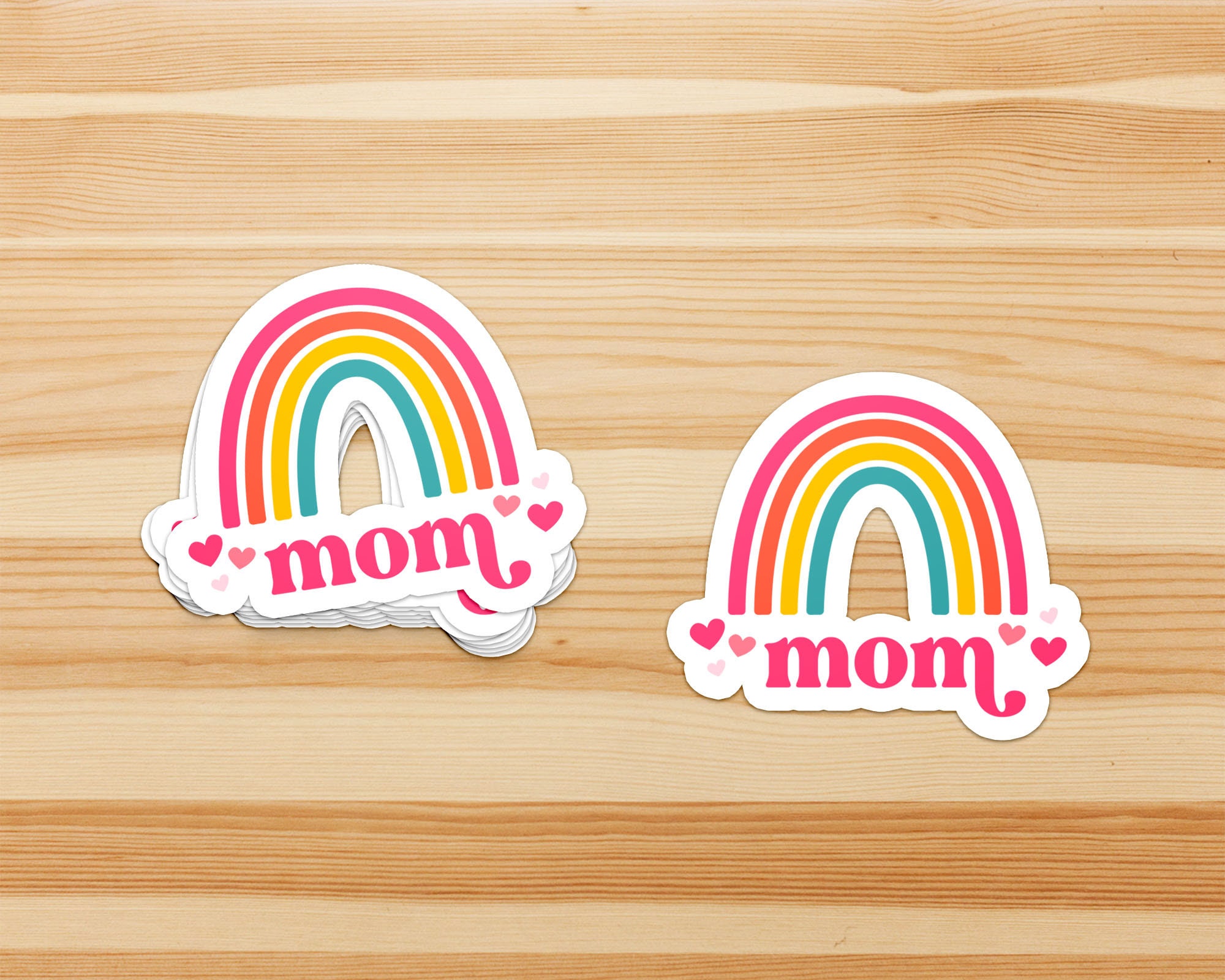 Mom Rainbow SVG Happy Mothers Day SVG Mothers Day Gift SVG Mom Life ...