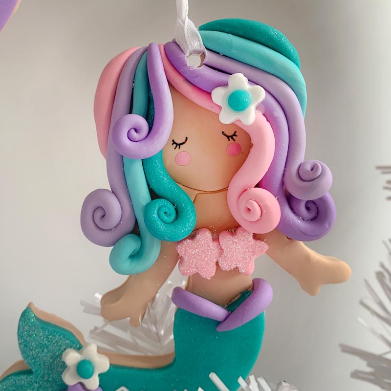Mermaid Ornaments - Etsy
