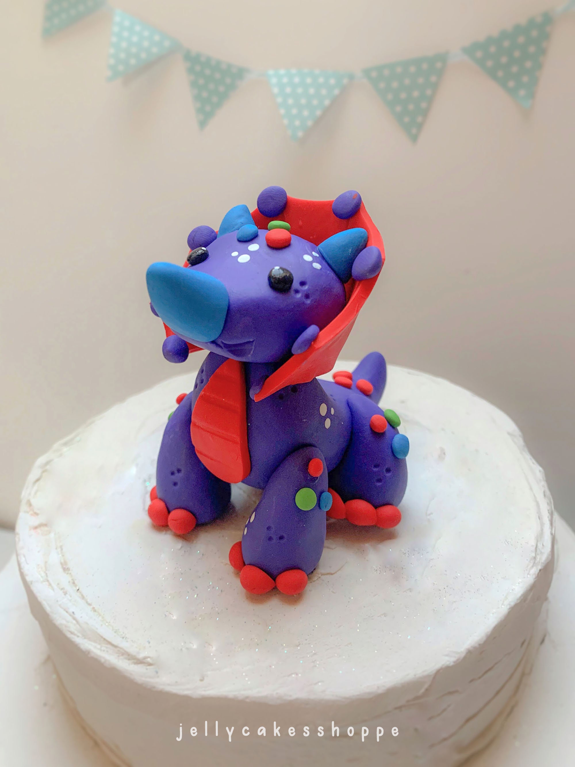 Dinosaur Cake Topper, Non Edible Cake Topper for Boy, Dinosuar Birthday ...
