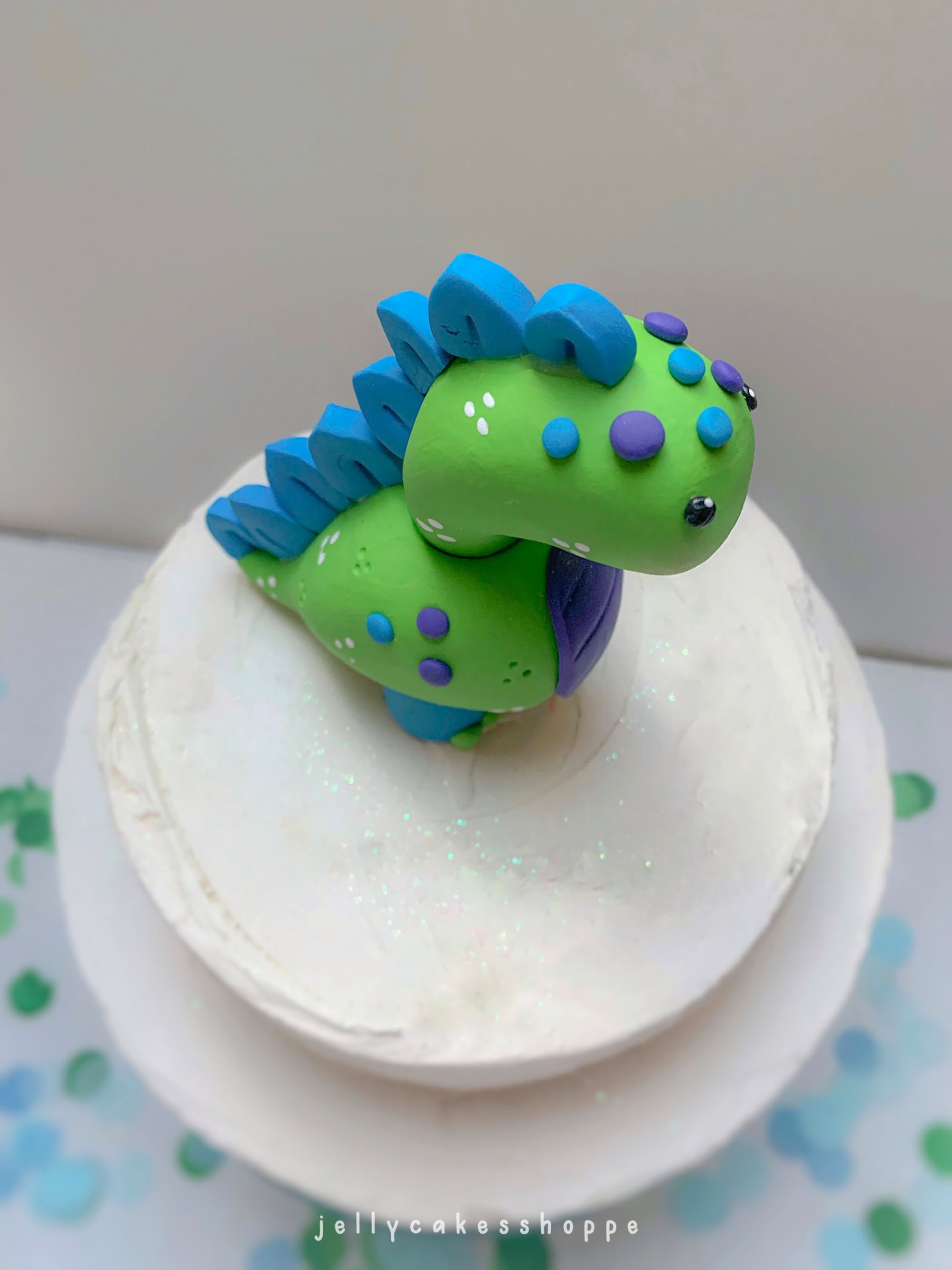 Dinosaur Cake Topper, Non Edible Cake Topper for Boy, Dinosuar Birthday ...