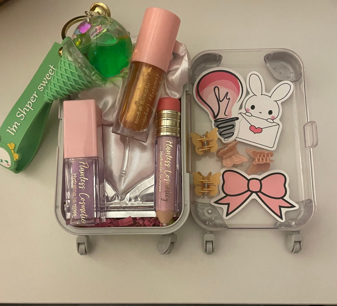Lip Gloss Mini Suitcase Etsy