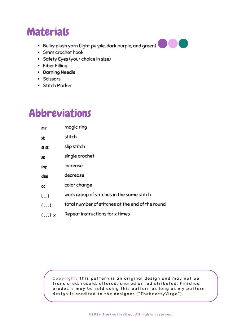 Grape Kitty Bat Crochet Pattern - Cute Cat Amigurumi - Etsy