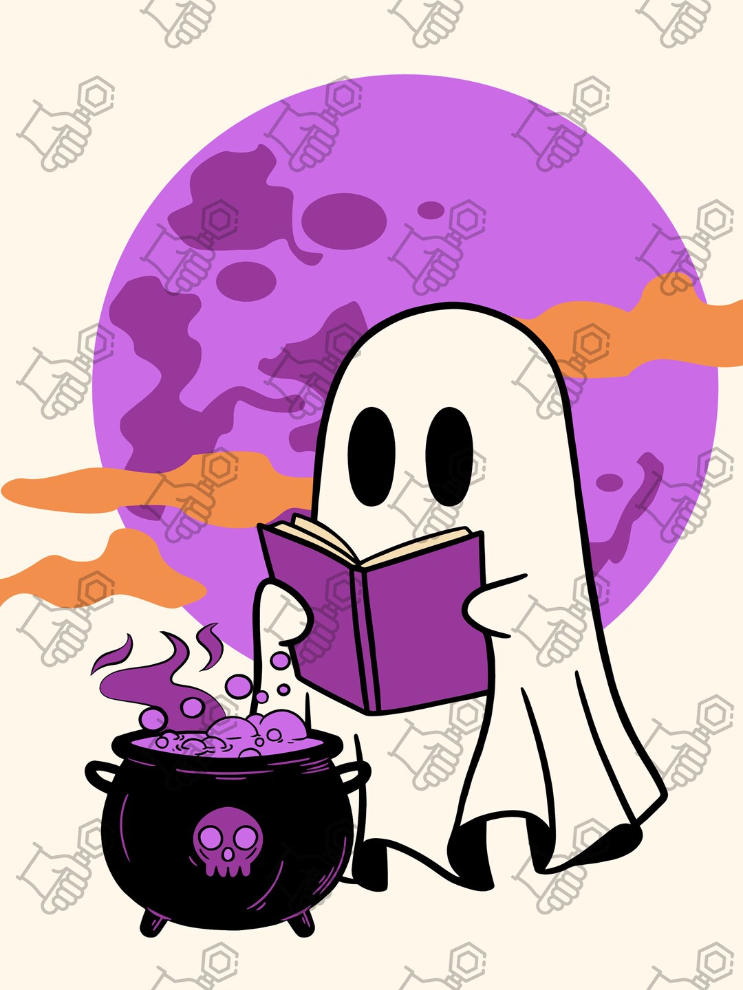 Halloween Ghosts Cooking Clipart Halloween Bundle Clipart - Etsy
