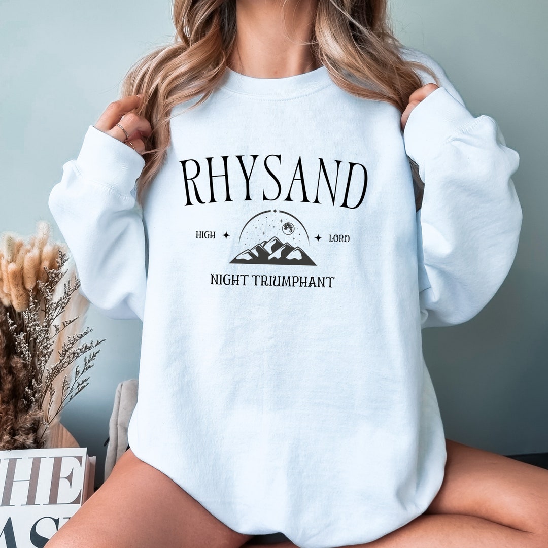 ACOTAR Sweatshirt Rhysand Fae High Lord of the Night Court Sweatshirt ...