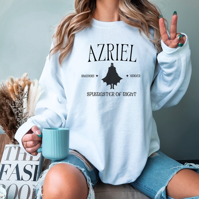 ACOTAR Sweatshirt Azriel Shadowsinger Spymaster of the Night Court ...